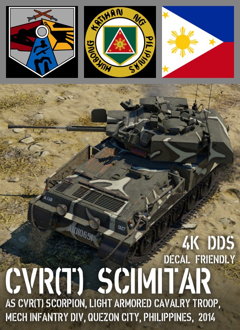 Philippine Army Scorpion Tanks