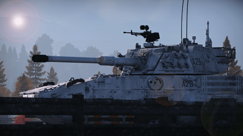 陆军 - ZLT-11流浪地球 地球联合政府（UEG）涂装 | 战雷涂装中文网-四川嘉裕锦科技