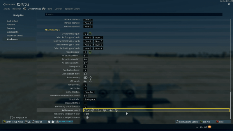 WT Live // Controls by sunnythehero00