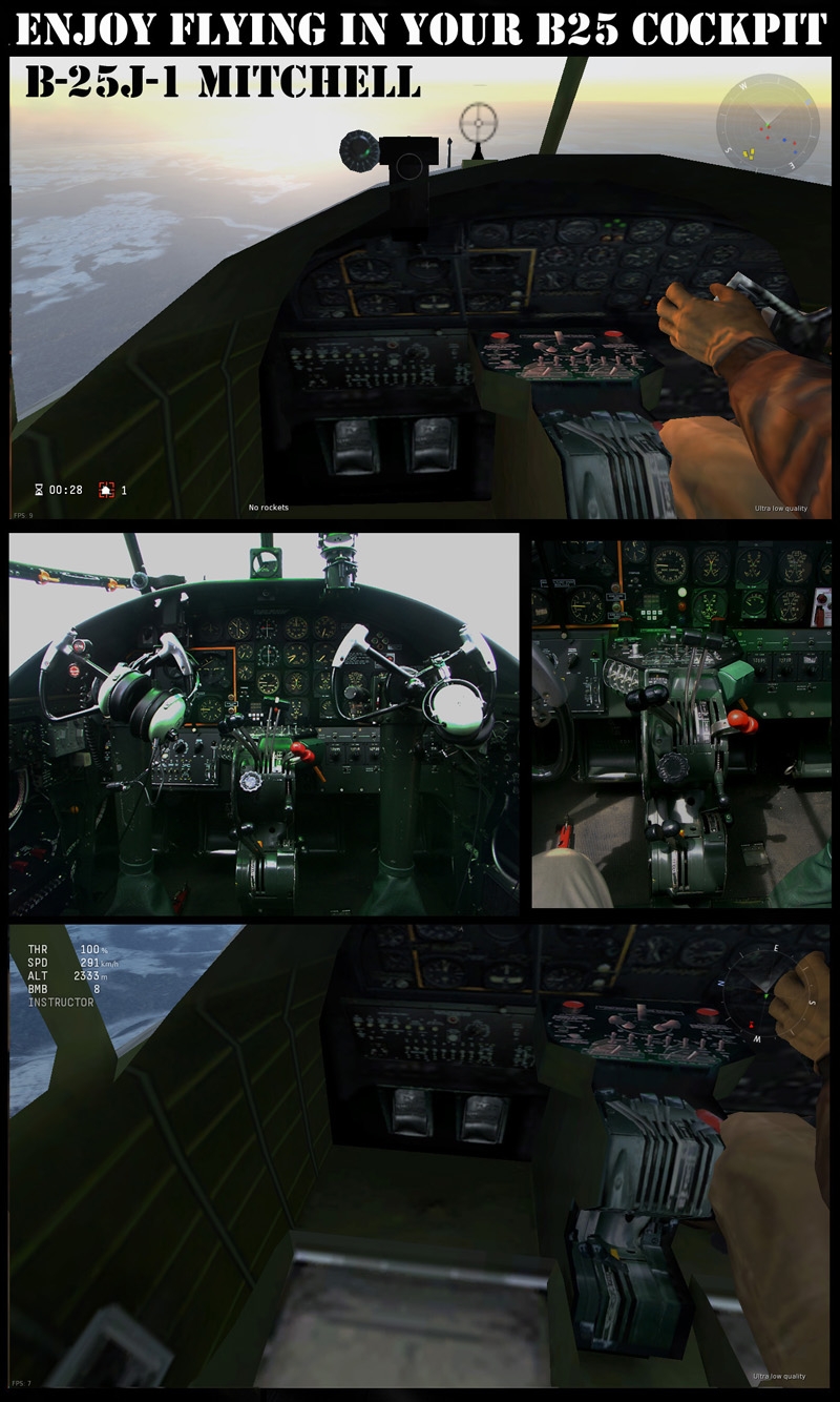 B25 Cockpit