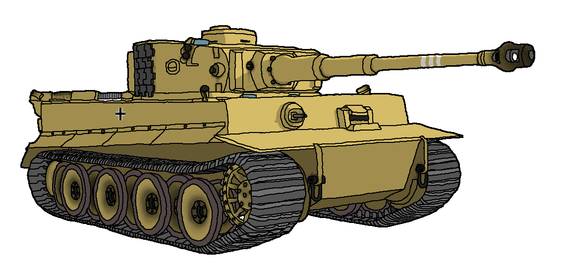 Tiger Tank Compute CC60515 Tiger 131