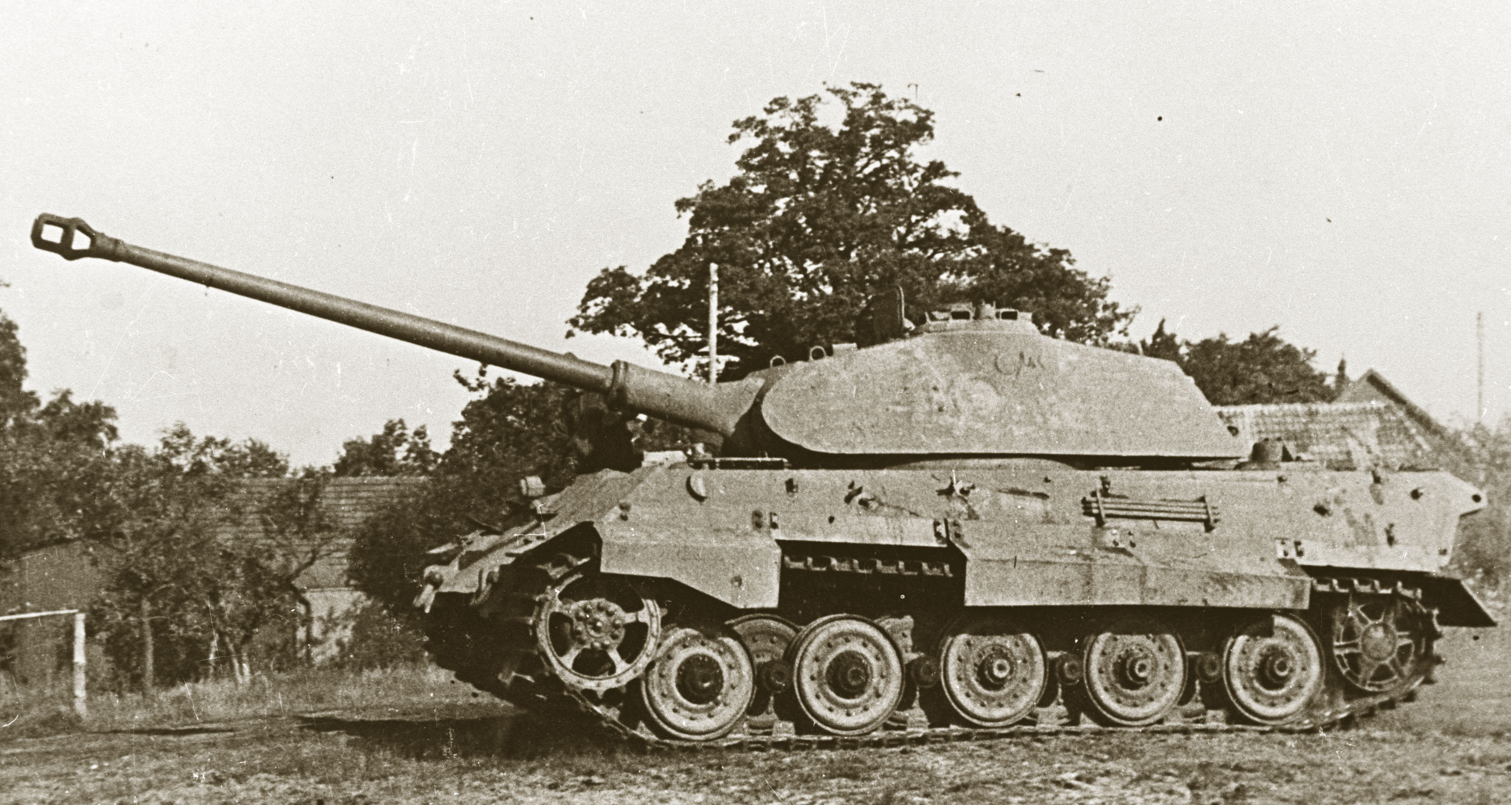 Tiger 2 Porsche Turret