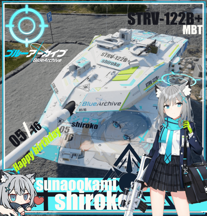 WT Live // Camouflage by ABYDOS_Shiroko