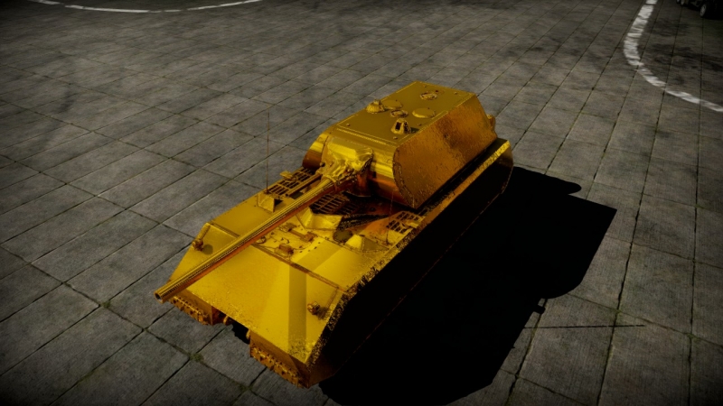 Golden Tank War Thunder